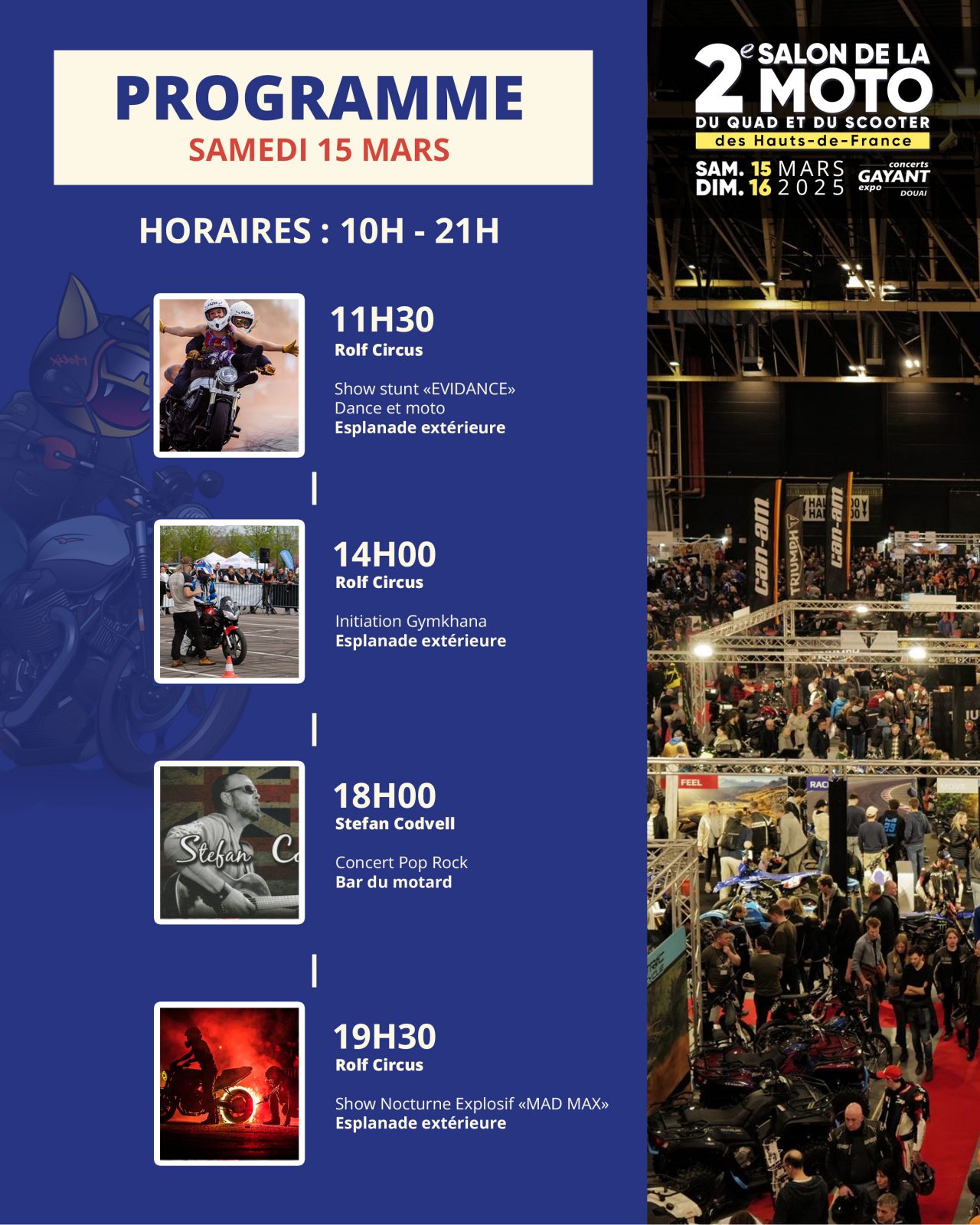 Salon de la Moto des Hauts-de-France - Douai - 2025 | 15 / 16 Mars 2025 ...